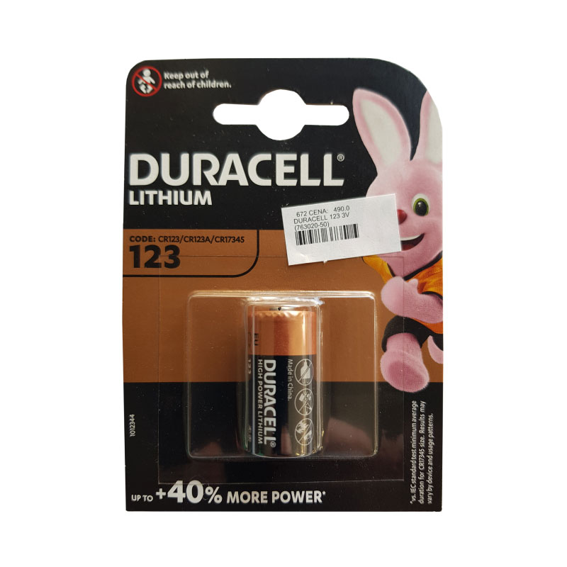 Duracell CR123 672