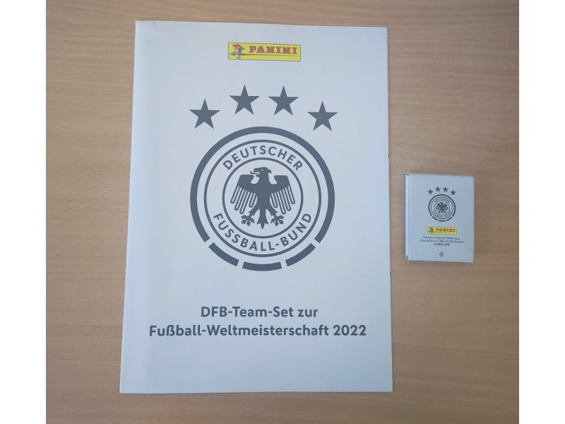 FIFA 2022 Qatar dodatne sličice Nemačka + poster