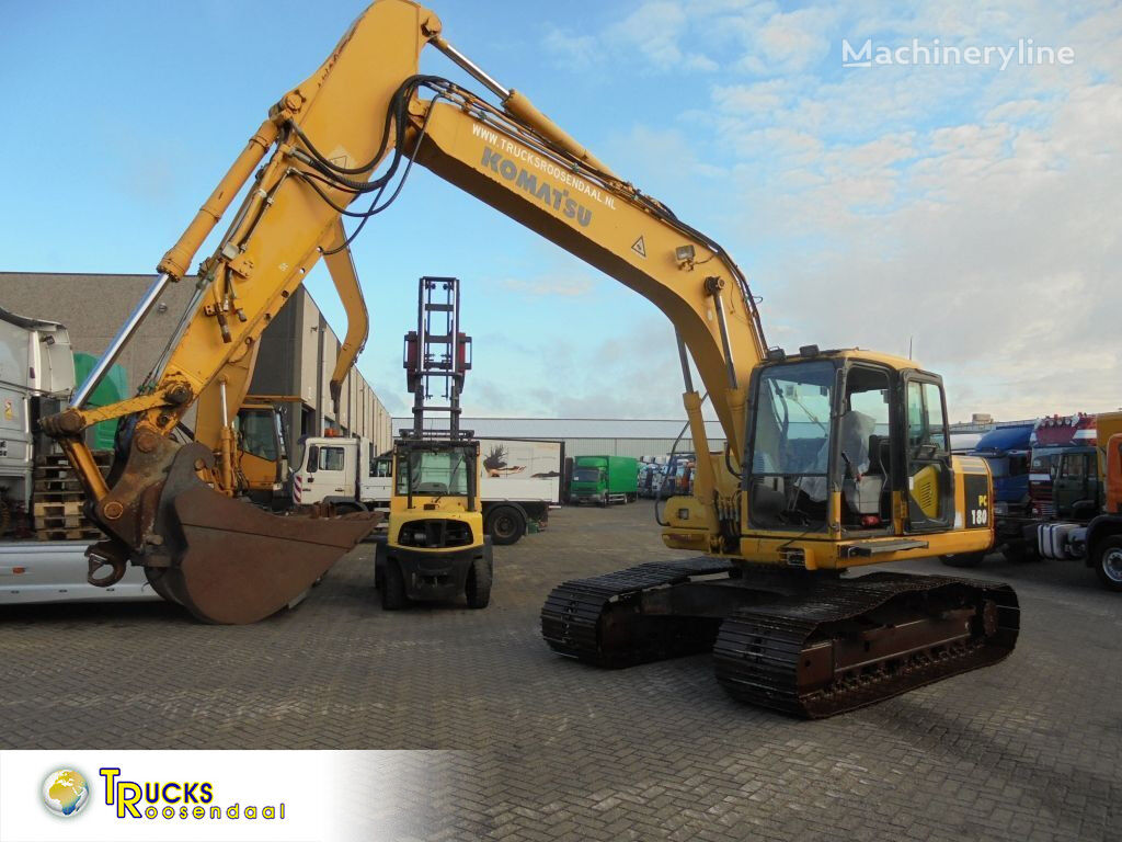 Komatsu PC180LC7K Galeo + Bucket + Hamer functie bager guseničar