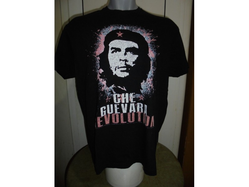 MAJICA *CHE GUEVARA REVOLUTION*, U CRNOJ BOJI, VEL. XL