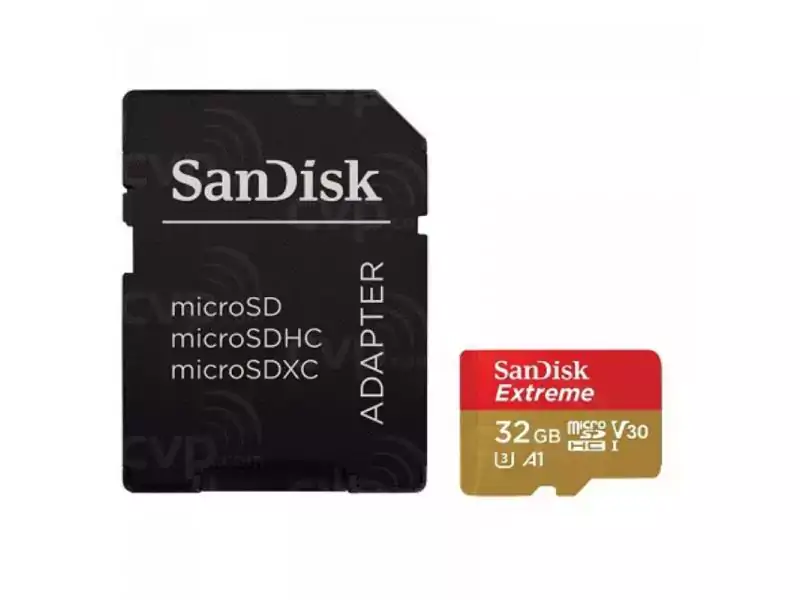 SANDISK MEMORIJSKA KARTICA SDHC 32GB MICRO CL10 U3/V30 UHS-I+ ADAPTER