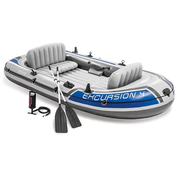 Čamac 315 x 165 x 43cm Excursion 4 Boat set INTEX 68324