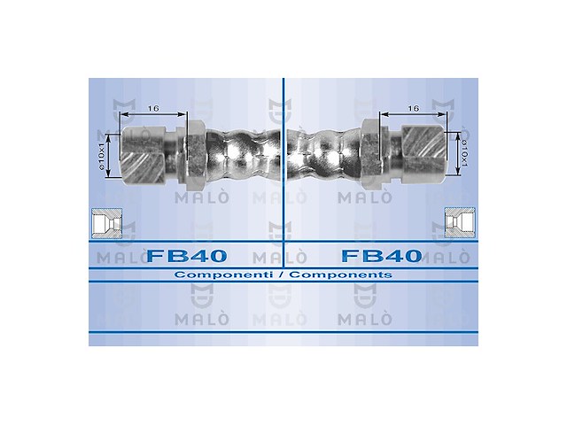Crevo kocnice FORD zadnje