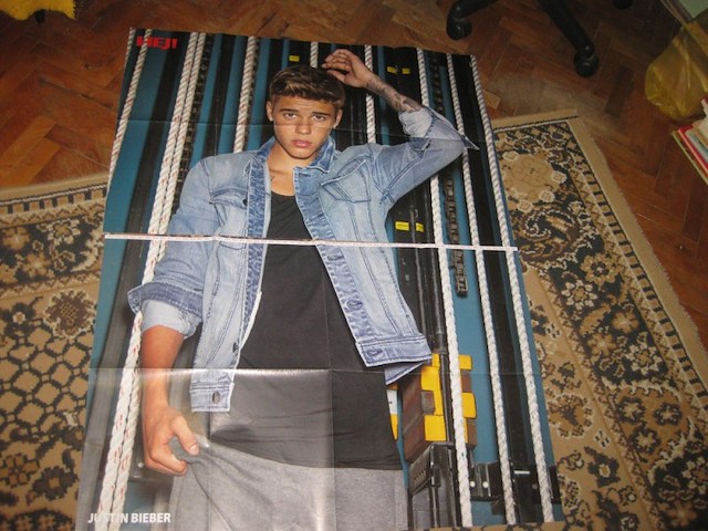 Poster (dvostrani) Justin Bieber, Vampirski dnevnici, O