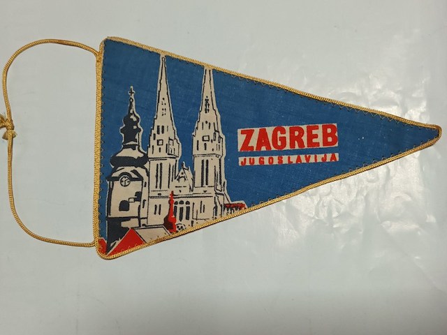 FZ/ Zagreb Jugoslavija - Zastavica EX YU