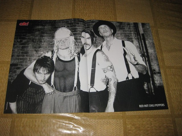 Poster (dvostrani) Red Hot Chili Peppers, Gustavo Lima