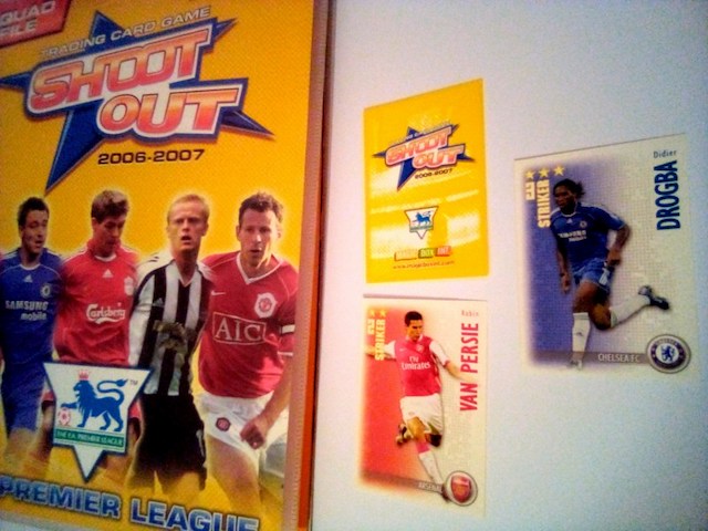 SHOOT OUT 2006/7 PREMIER LEAGUE Kartice na komad