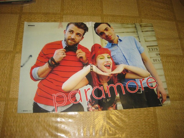 Poster (dvostrani) Paramore, Justin Bieber