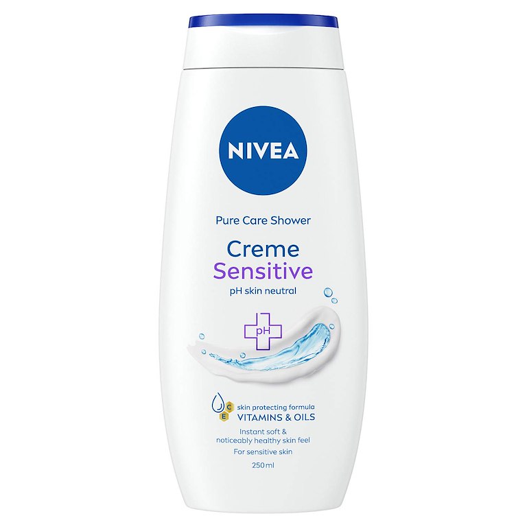 Nivea cream sensitive cream shower 250ml