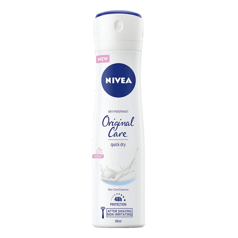 Nivea deo spr original care antip 150ml nivea