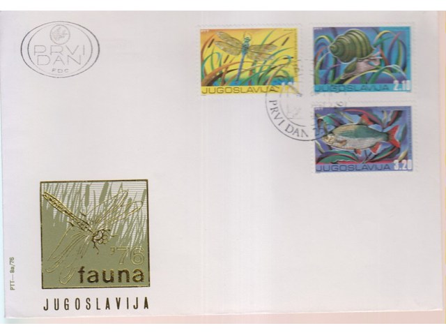 PRVI DAN / FAUNA `76 JUGOSLAVIJA - kolekcionarski `76