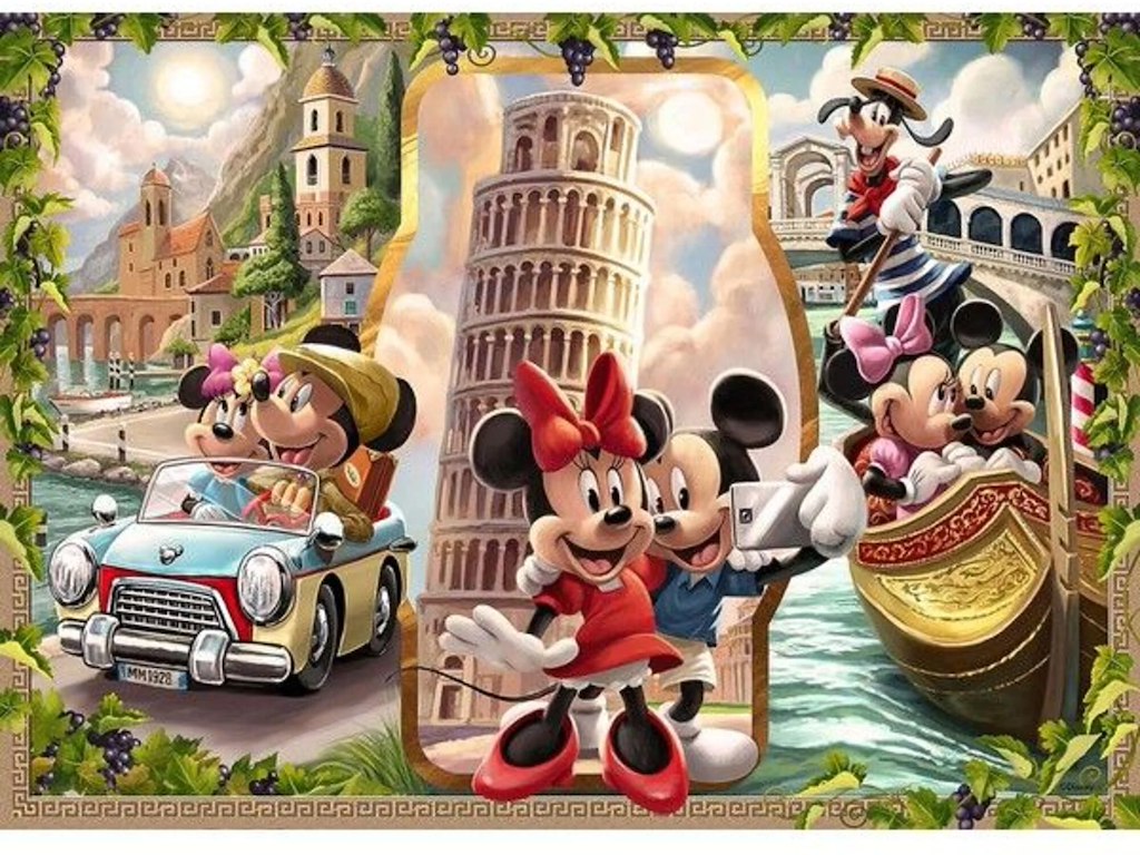 Ravensburger puzzle - slagalice - Miki i Mini