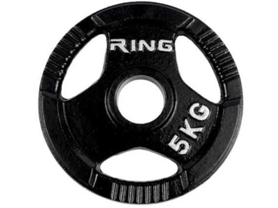 RING Olimpijski tegovi liveni sa hvatom 1x5kg RX PL14-5