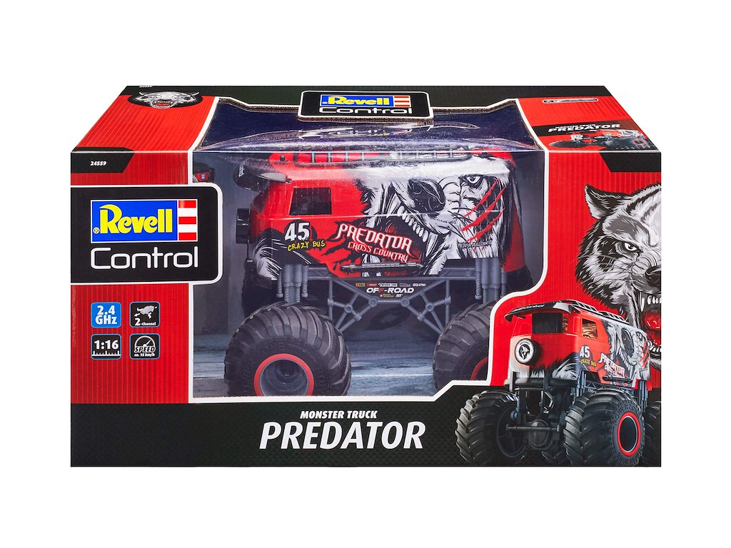 Kamion rc Predator sa punj. Revell 24559
