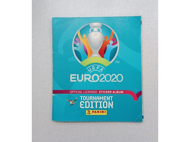 ALBUM PANINI EURO 2020 + 6 SLIČICA