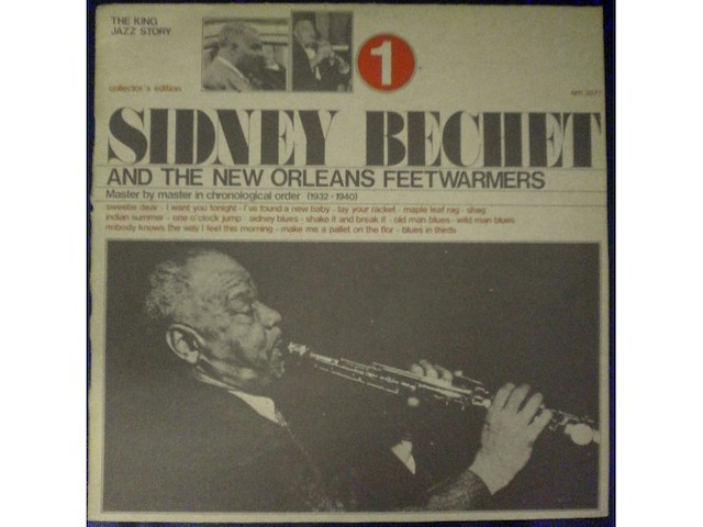 Sidney Bechet And The New Orleans Feetwarmers Vol 1 LP