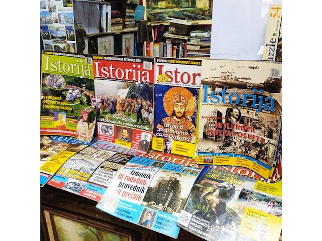 ISTORIJA  revija -   PRODAJA NA KOMAD