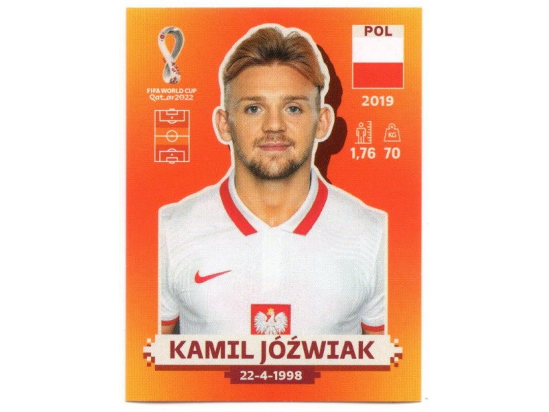 POL.10 - KAMIL JOZWIAK - PANINI FWC Qatar 2022