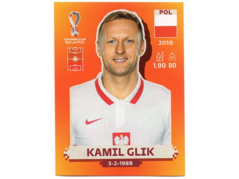 POL.7 - KAMIL GLIK - PANINI FWC Qatar 2022