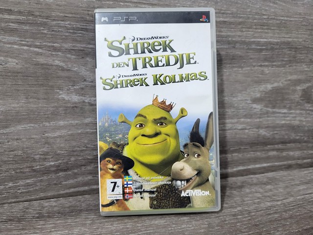 Sony Portable PSP igrica SHREK den TREDJE KOLMAS UMD CD