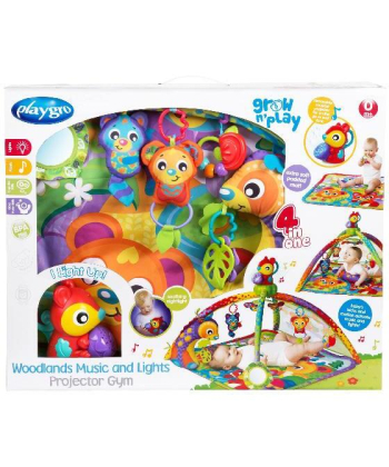 Playgro Activity muzička gimnastika za bebe Woodlands Music&Lights - 21259