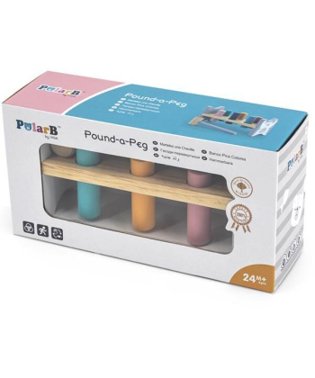 Viga PolarB Set udari klin drvena igračka za decu - 22674