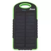 Xwave Powerbank Eksterna baterija 6000mAh Camp L 60 Green Sa mogućnošću solarnog punjenja