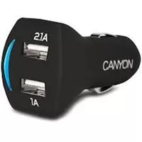 Dual USB punjač za upaljač automobila Canyon CNE-CCA22SB