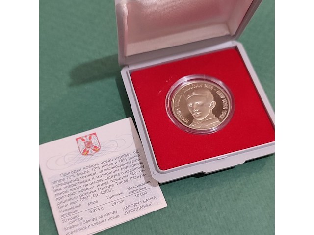 20 NOVIH DINARA 1996 PROOF