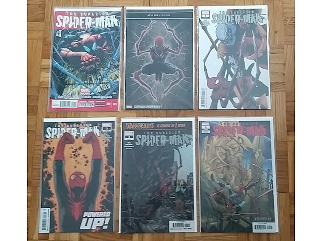 The Superior Spider-man lot 10 comics