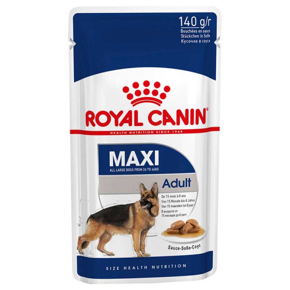 Royal Canin hrana za pse Maxi Adult - sosić 10x140g