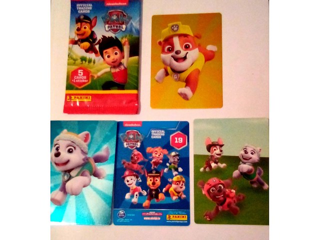 PAW PATROL TRADING CARDS Kartice na komad