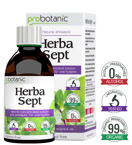 Herba sept oralni rastvor 230ml organski proizvod Probotanic