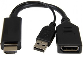 ADAPTER HDMI - DisplayPort Active 4K