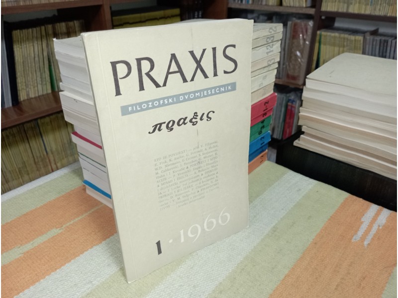 PRAXIS 1/1966 filozofski dvomjesečnik