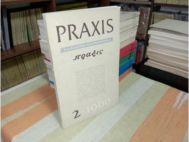 PRAXIS 2/1966 filozofski dvomjesečnik + poklon