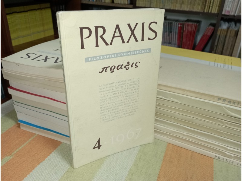 PRAXIS 4/1967 filozofski dvomjesečnik