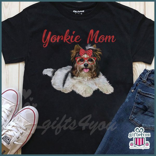 Yorkie mom majica