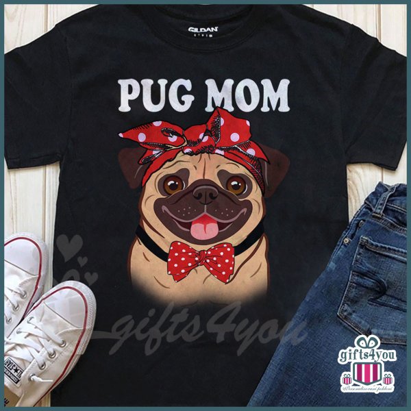 Pug mom majica