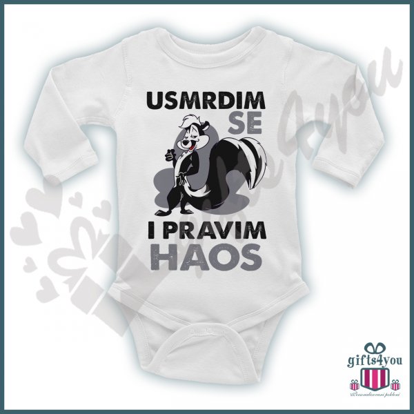 Usmrdim se i pravim haos bodić