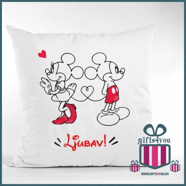 Jastuk - Minnie and Mickey