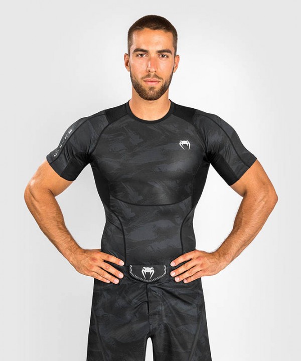 Venum Electron 3.0 Rashguard Kratki Rukav Crni XXL