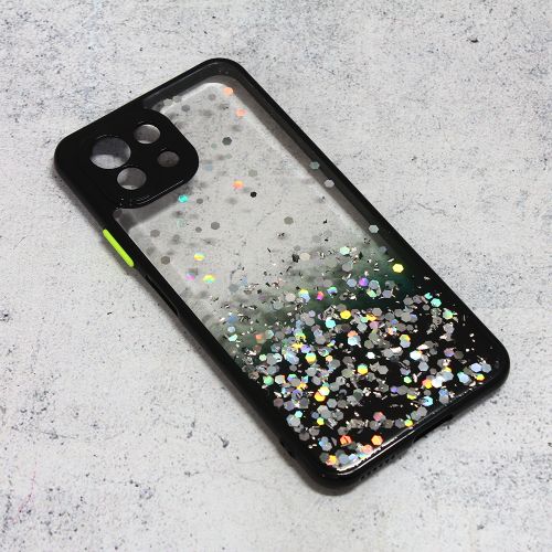 Futrola - maska Frame Glitter za Xiaomi Mi 11 Lite crna