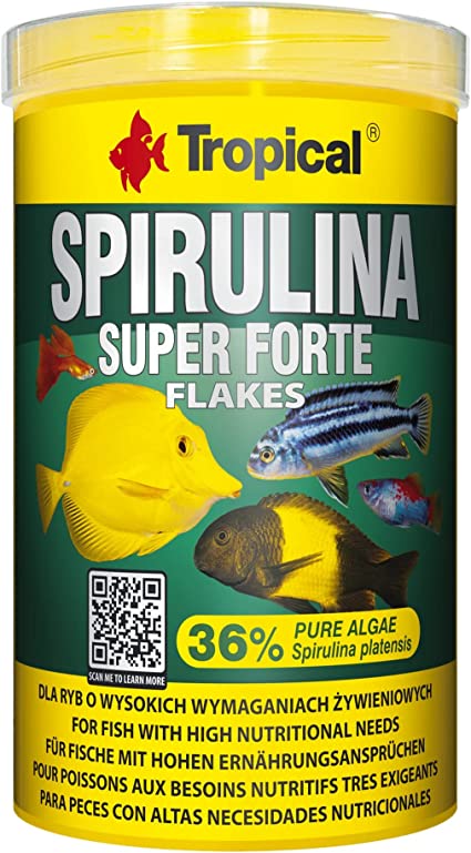 Tropical Spirulina super forte flakes 36% 1L