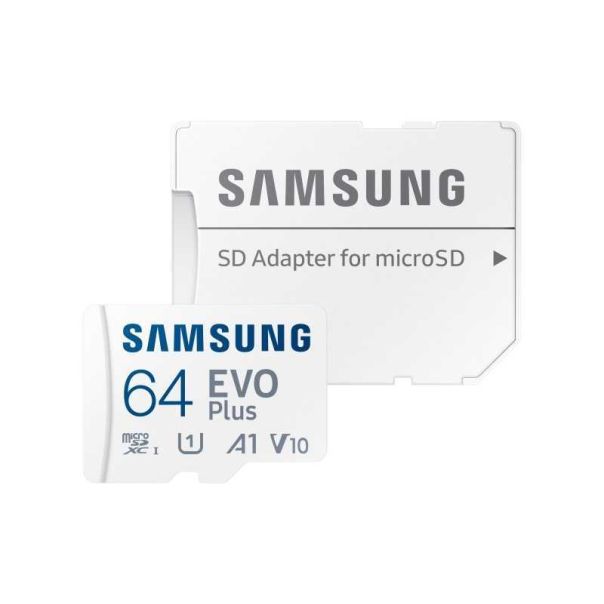 SAMSUNG Memorijska kartica 64GB EVO PLUS class 10 + Adapter MB-MC64KA