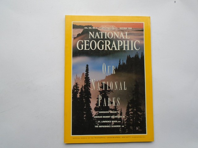 National geographic ENG okt 1994. Nacionalni parkovi
