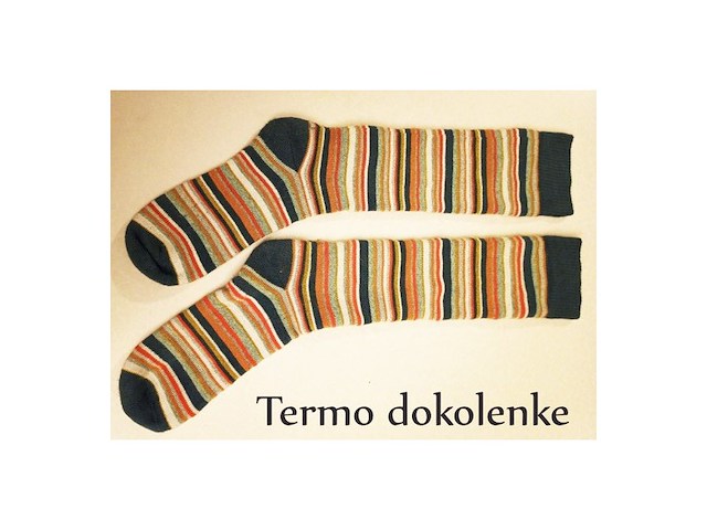 Sarene termo dokolenice i