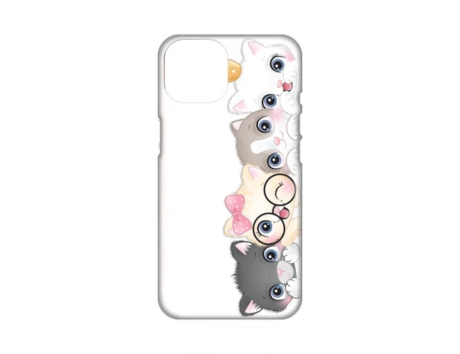 3G Print Skin Cats zaštitna maska za iPhone 14+