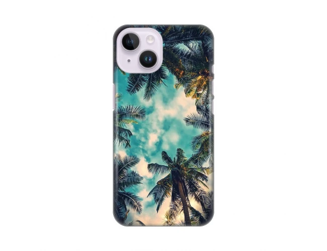 3G Print Skin Palm tree zaštitna maska za iPhone 14