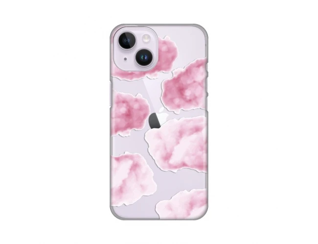 3G Print Skin Pink Clouds zaštitna maska za iPhone 14
